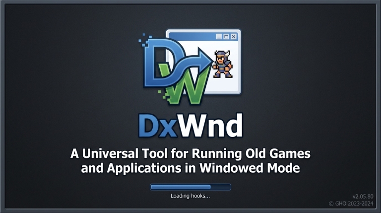 DxWnd is a free, open-source utility, especially old games